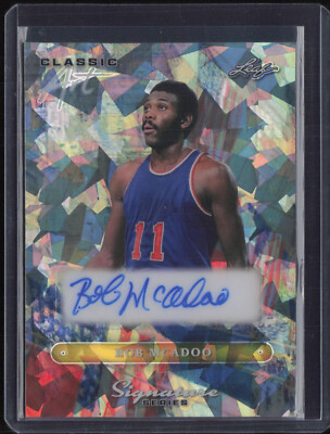 2025 Leaf Signature Series Classic Art Crystal Bob Mcadoo 1/1 Auto ...
