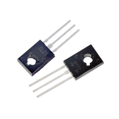 20PCS 2SD882 2SB772 TO-126 ( 10PCS D882 + 10PCS B772 ) TO126 IC POWER ...