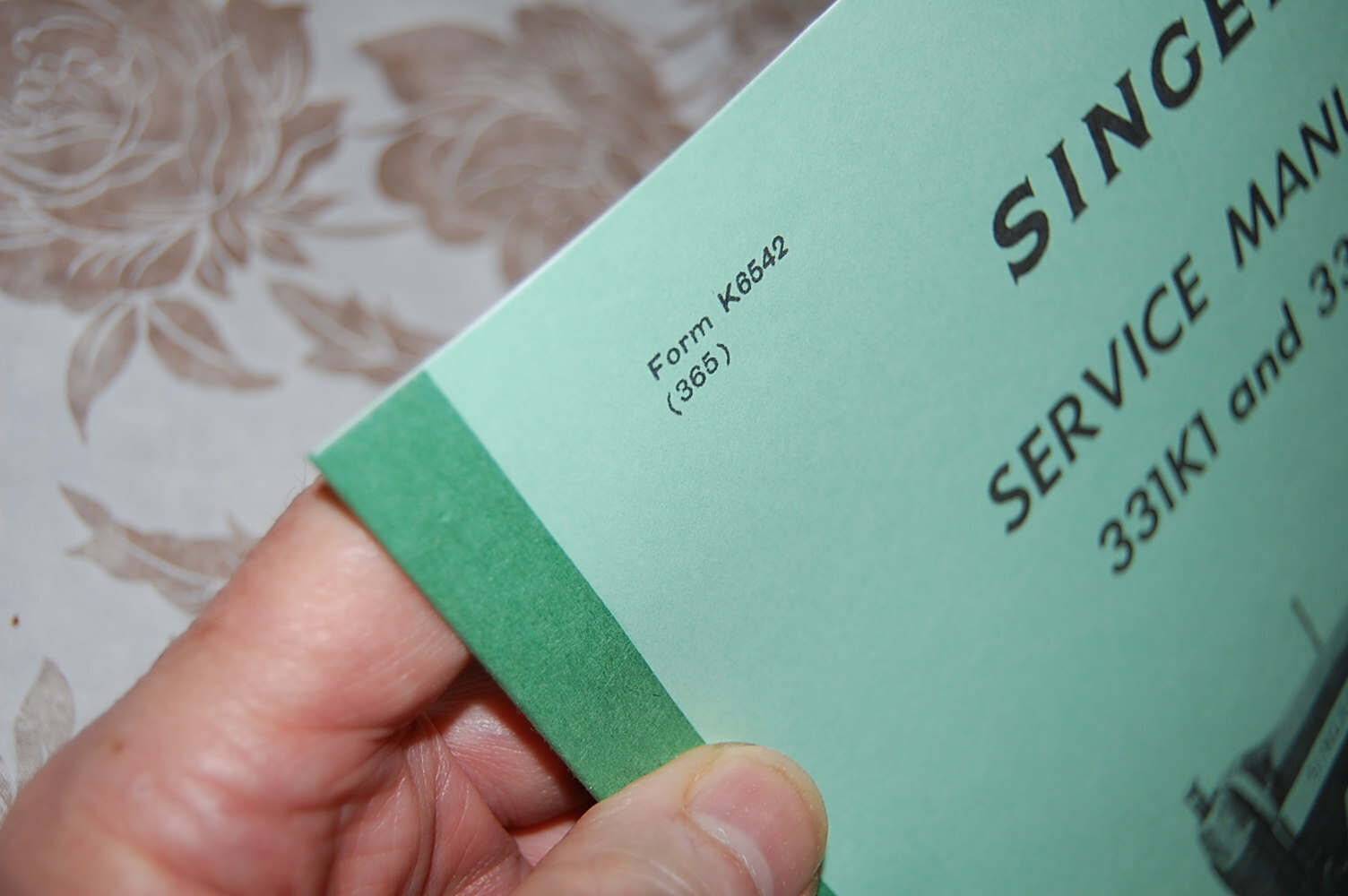 Professional Full Edition Service Manual for Singer 331K1, 331K4 Sewing ...