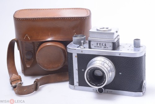 VORMBRUCK FECA FLEX RARE 35MM CAMERA #46 W/ RAU ASTRO ASTAN 4.7CM 2.9 ...