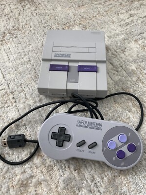 Super Nintendo SNES Mini Classic Edition Console + 2 Controllers | eBay