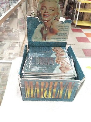 1993 Marilyn Monroe Trading Cards 36 Card Box | eBay
