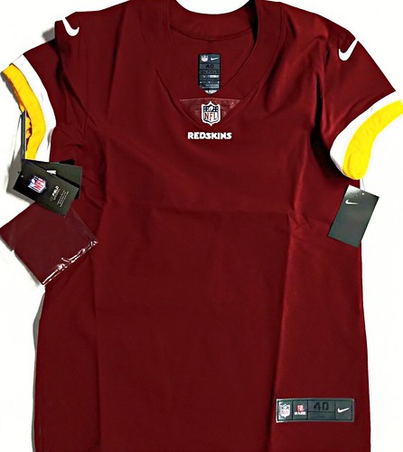 $325-PRO-40 BLANK ELASTIC SLEEVE WASHINGTON REDSKINS AUTHENTIC NFL NIKE ...