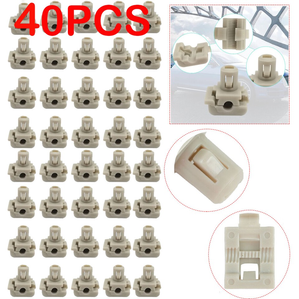 40 x FOR FORD F150 F250 F350 F450 F550 TAILGATE HANDLE ROD RETAINER ...