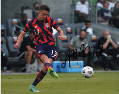 Team USA Matthew Hoppe Autographed Signed MLS 8x10 Photo COA #2 | eBay