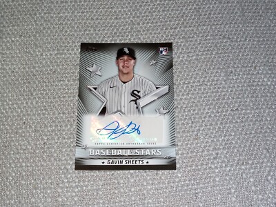 2022 Topps Baseball Stars Autograph Black #BSAGS Gavin Sheets #D /199 ...