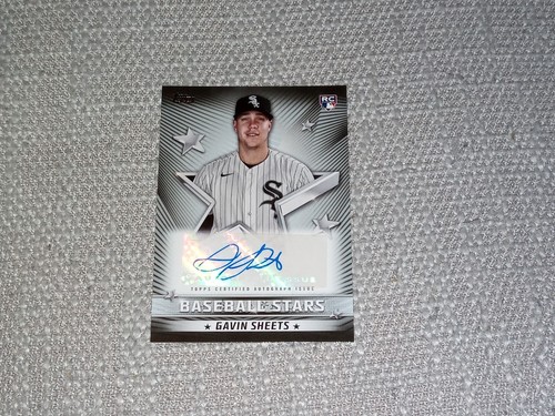 2022 Topps Baseball Stars Autograph Black #BSAGS Gavin Sheets #D /199 ...