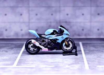 miniature 1/64 cool motorcycle throwback 1000R fit 1:64 car street ...