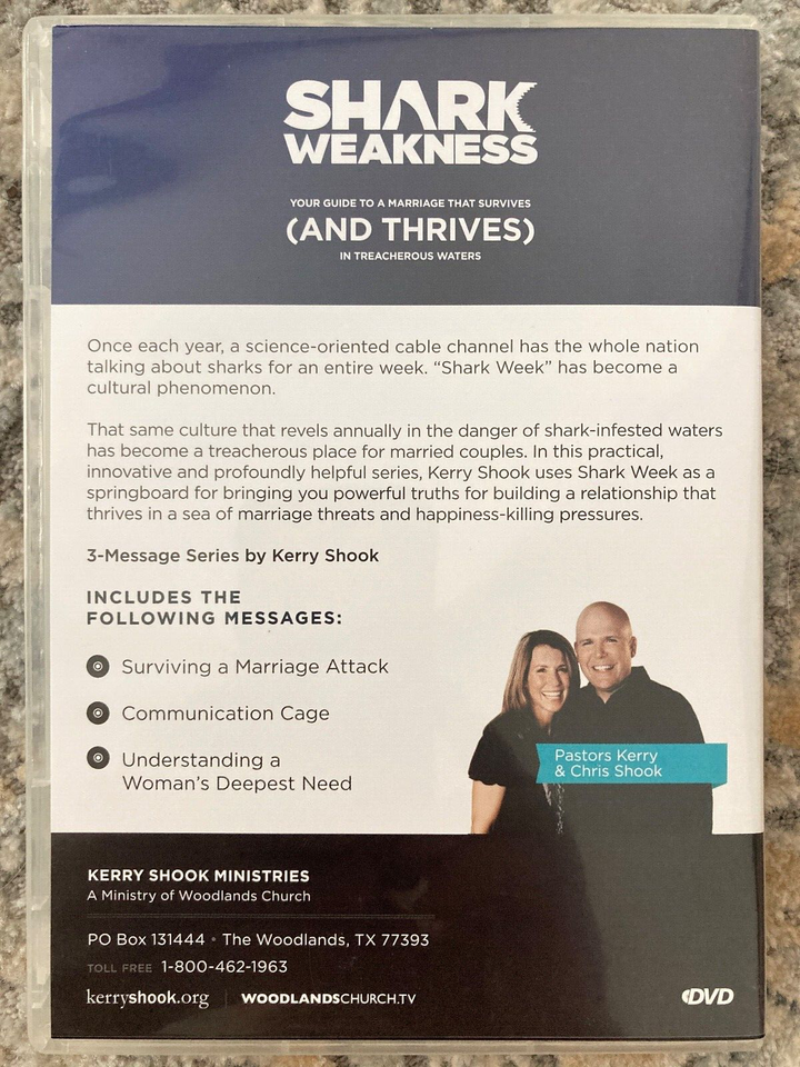Shark Weakness Your Guide to a Marriage That Survives and Thrives DVD ...
