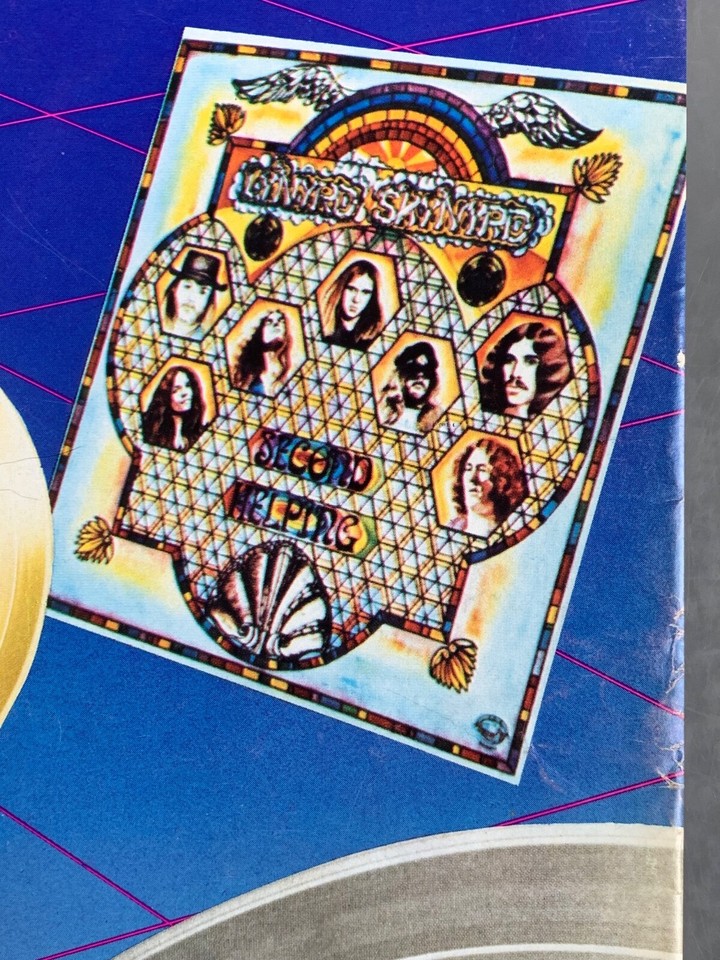 LYNYRD SKYNYRD 1976 vintage POSTER ADVERT CONCERT TOUR Ronnie Van Zant ...