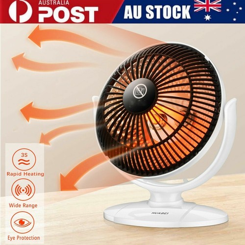 200W Portable Mini Electric Heater Fan Winter Air Warmer Silent Desk ...