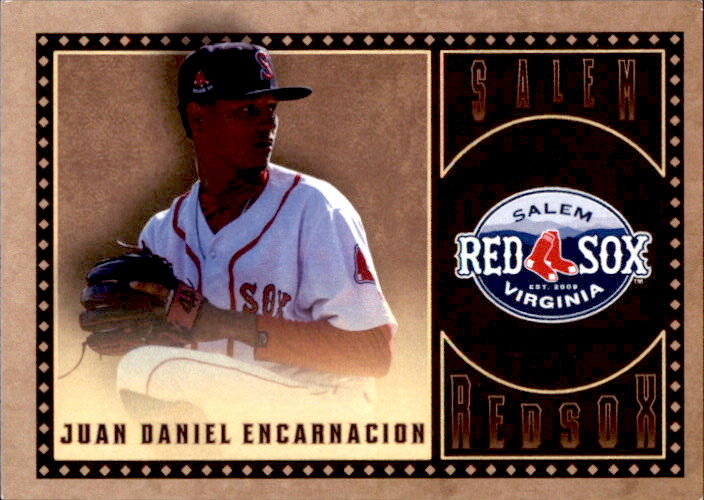 2022 Salem Red Sox Choice #8 Juan Daniel Encarnacion - GOOD Dominican ...