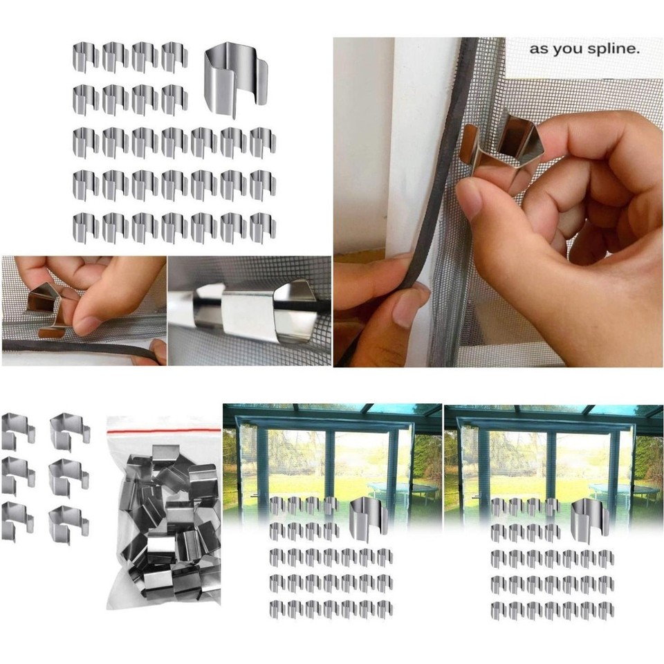 For Window Screens Window Screen Clips Outdoor Screen Clips Home Window ...