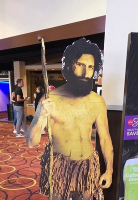 Backrooms Caveman 5FT 10IN Life Size Standee Cutout A24 Async Research ...