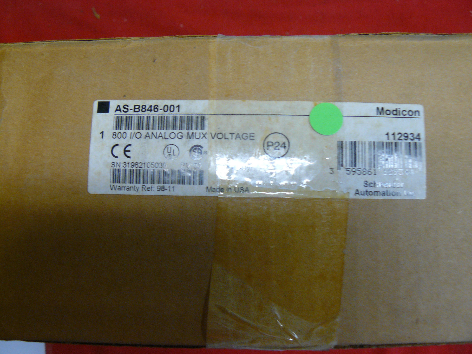 Modicon AS-B846-001 I/O Module for sale online | eBay