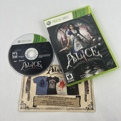 Alice: Madness Returns Xbox 360 Game Case & Insert Tested & Works | eBay