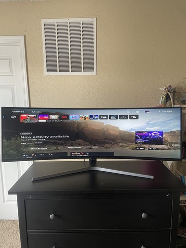 Samsung C49RG90SSN 49 inch Widescreen QLED Monitor - LC49RG90SSNXZA ...