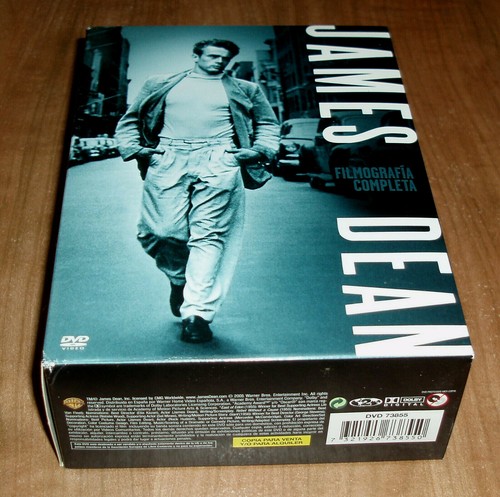 James Dean Collection 3 Movies + Documentary Forever Young 7 DVD New R2 ...