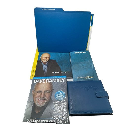 Dave Ramsey's Financial Peace University Set Chart CDs Workbook Book | eBay