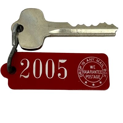 Vintage Chickasaw Alabama Key FOB W/key Stamped Room 2005 Key Made in ...
