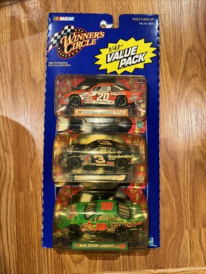 NIP Winners Circle NASCAR 1/43rd Value Pack ~ STEWART~ EARNHARDT JR ...