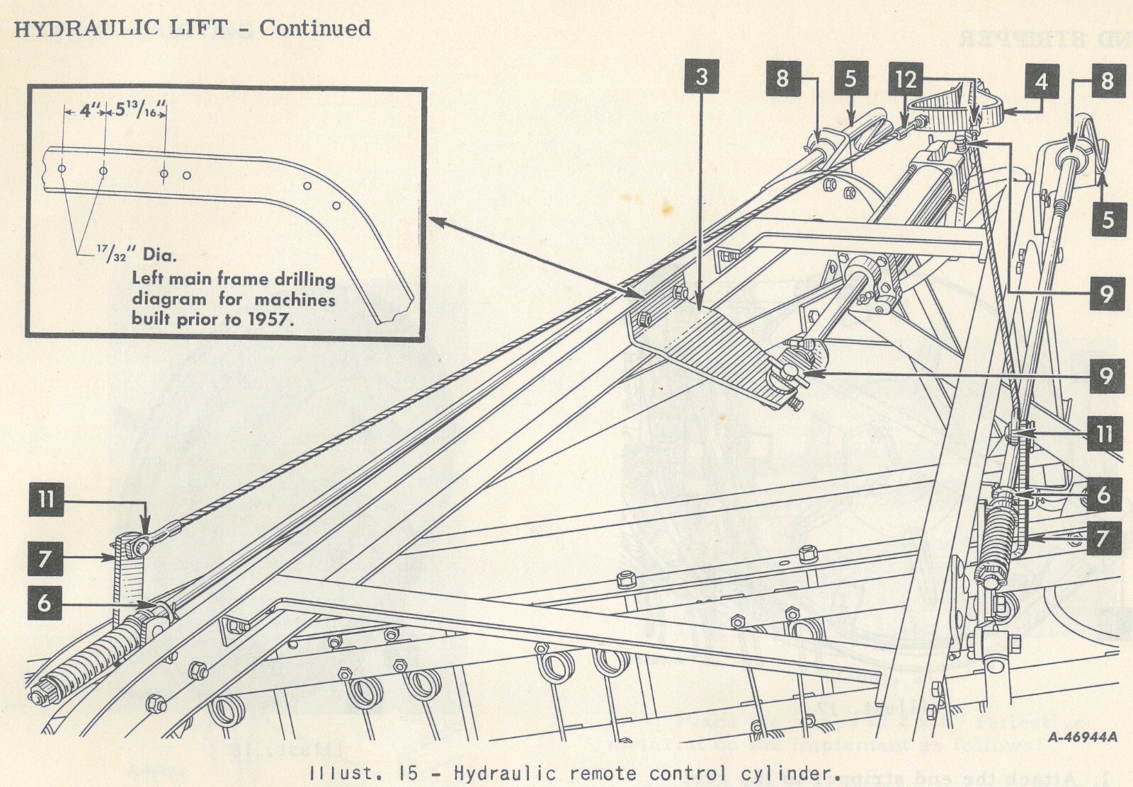 IH International Harvester No 15 Side Delivery Wheel Driven Pull Hay ...