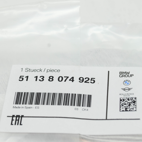 NEW BMW 4 COUPE M G82 LEFT AIR BREATHER GRILLE TRIM 51138074925 8074925 ...