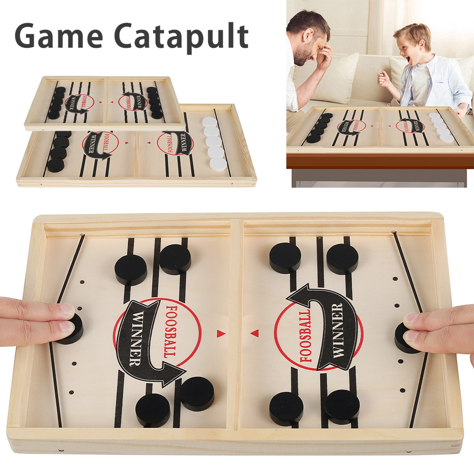 Fast Sling Puck Winner Board Table Desktop Battle Adults Parent-Child ...