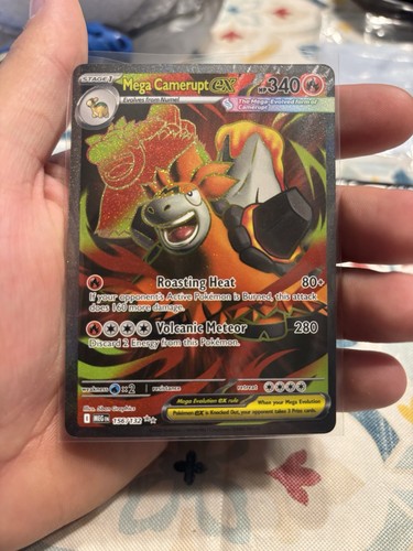 Mega Camerupt Ex - 156/132 - ME01: Mega Evolution Ultra Rare | eBay