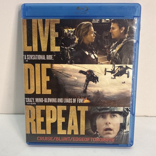 Live Die Repeat: Edge of Tomorrow (Blu-ray) Tom Cruise Emily Blunt ...