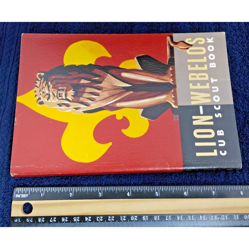 Boy Scouts Of America Lion Webelos Cub Scout Handbook 1961 Printing | eBay