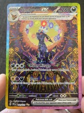 Umbreon ex 161/131 Sv: Prismatic Evolutions Holo for sale online | eBay