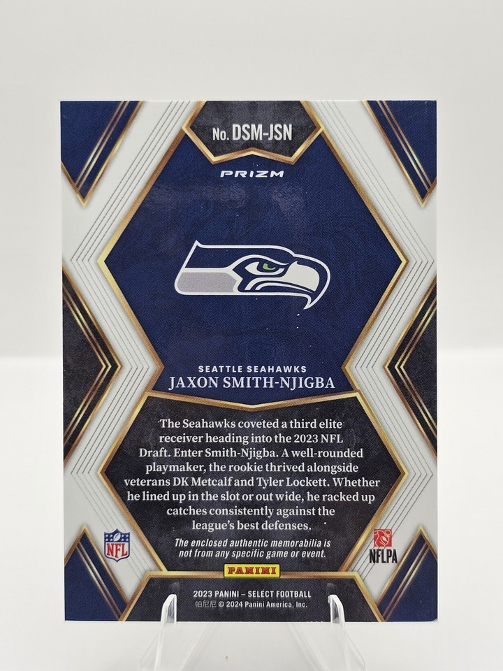 2023 Panini Select - Draft Selections Mem Jaxon Smith-Njigba #DSM-JSN ...