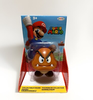 NEW Super Mario Bros. GOOMBA 2in Mini Action Figure Toy | eBay