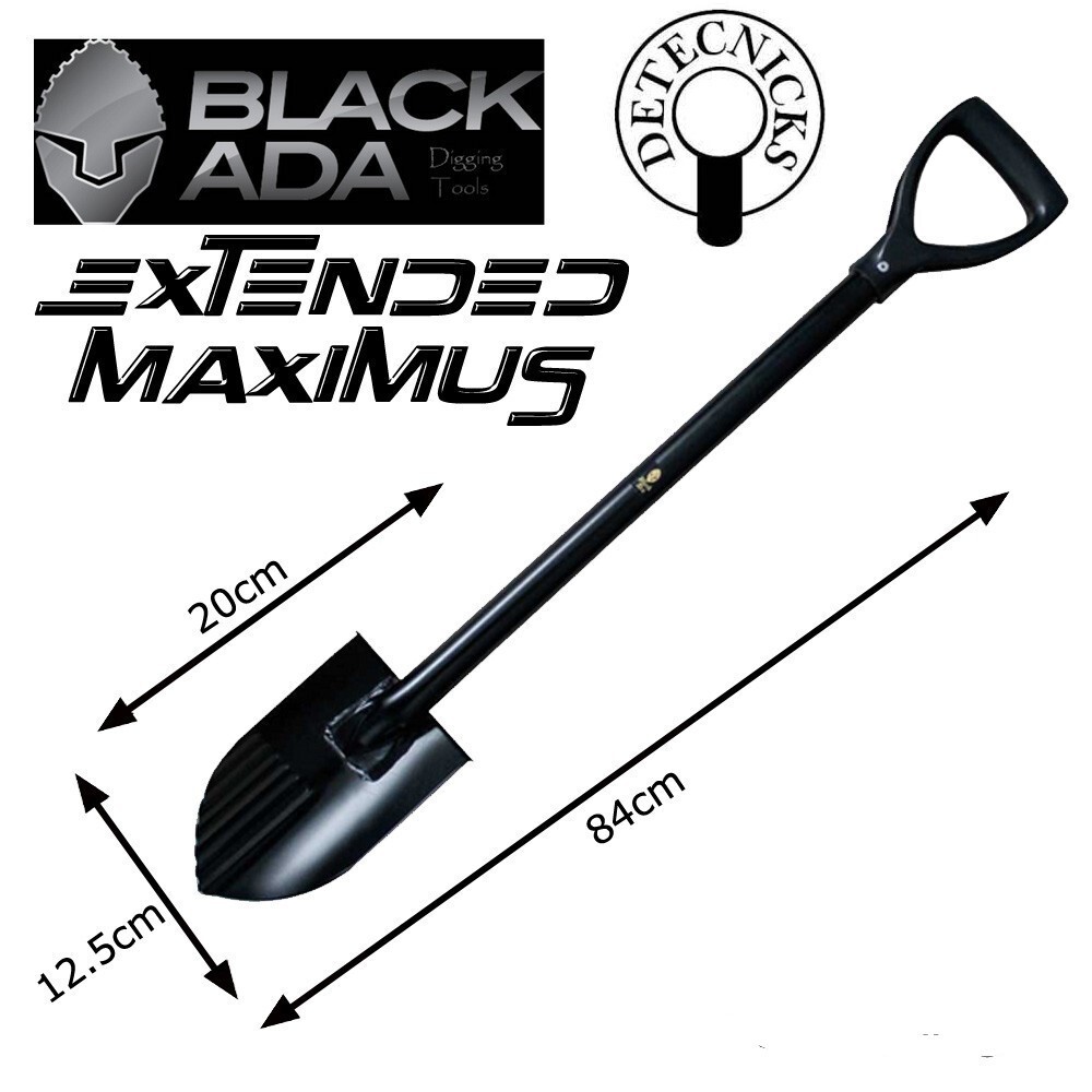 Blackada Extended Maximus Spade - Metal Detecting - DETECNICKS LTD ...