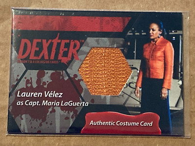 Dexter TV Season 7 & 8 Costume Card C24 Lauren Velez as Captain Maria ...