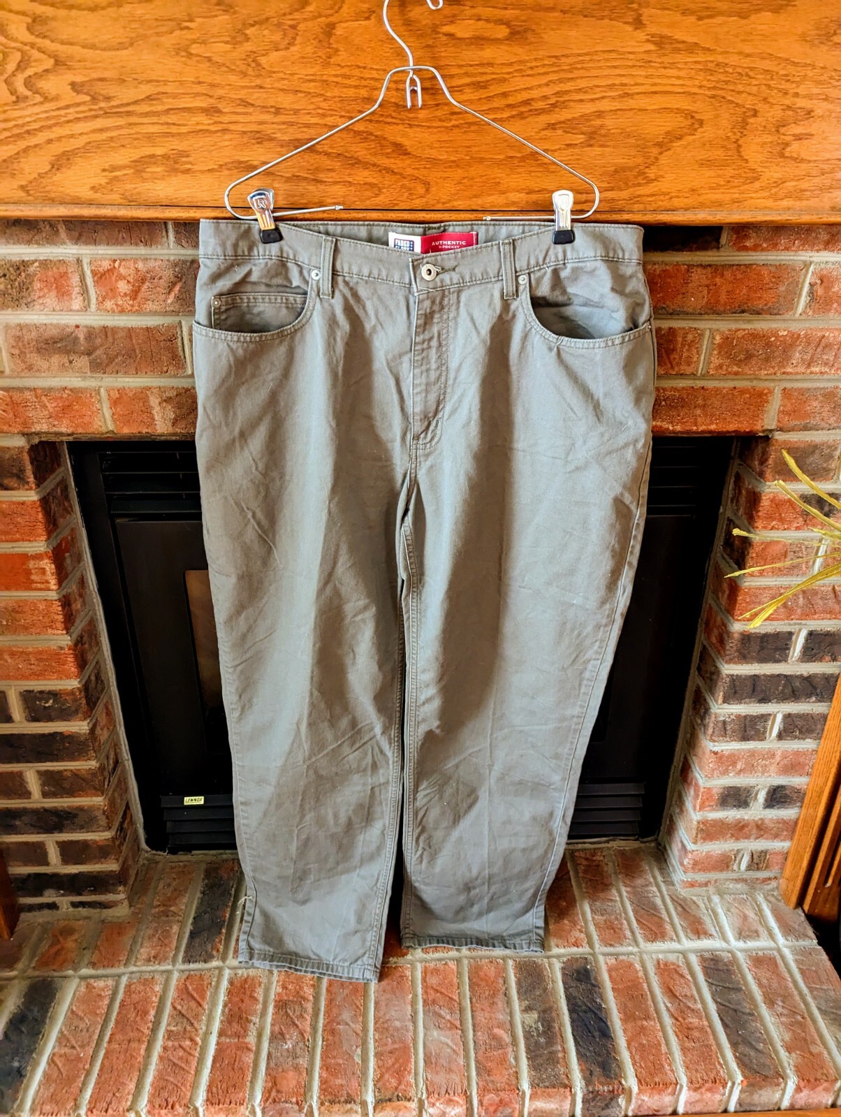 Faded Glory Brand Light Olive Jeans Women's Plus Size 18 | eBay