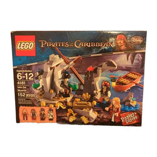 LEGO Pirates Of The Caribbean (4181) Isla De Muerta - NEW FACTORY ...