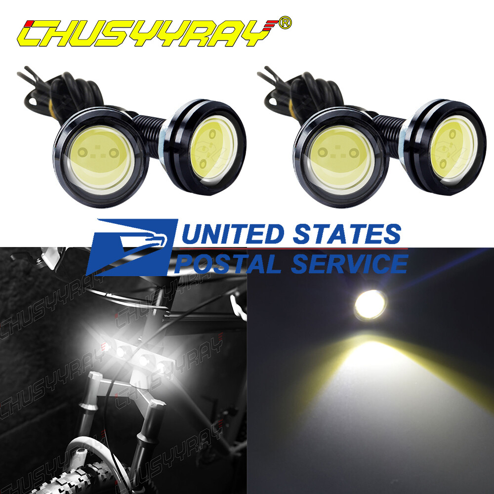 4X White LED Boat Light Waterproof Outrigger Spreader Transom ...