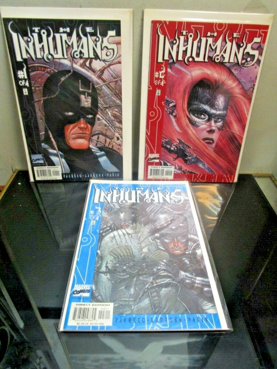 The Inhumans 1-3 Marvel LOT 2000 BLACK BOLT | eBay
