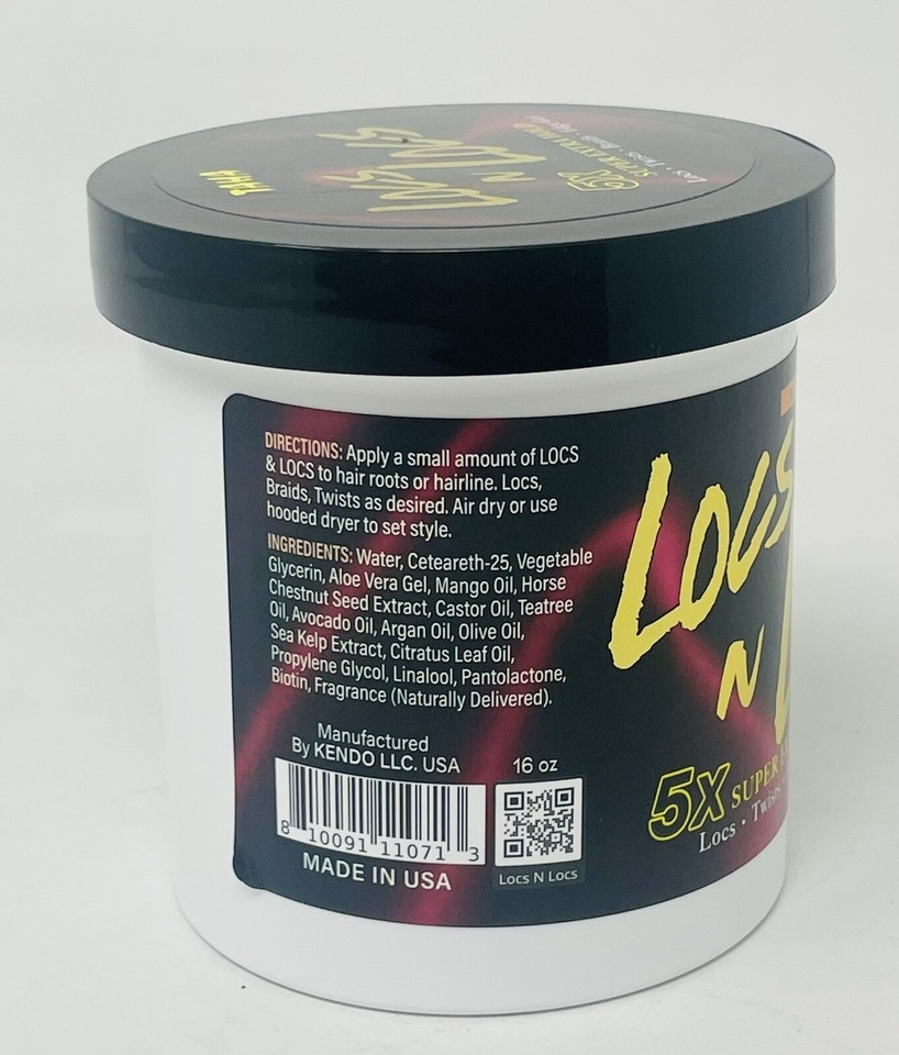 LOCS N LOCS Gel 16oz | Original | Super Extra Hold Mango FREE SHIPPING ...