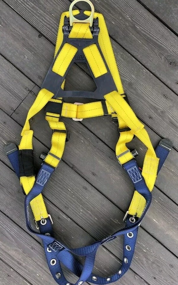 DBI Sala Delta Full Body Harness w/Trauma Straps 310lbs Universal Size ...