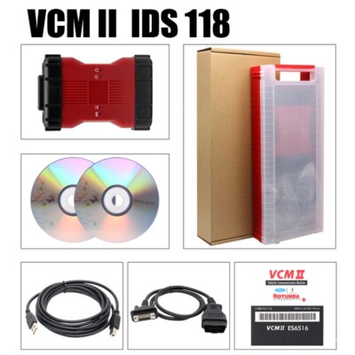 Car Diagnostic Scanner Tool For Ford Mazda 2 IN 1 OBD2 VCM II V118 VCM ...