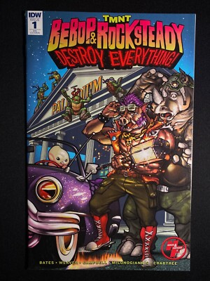IDW TMNT Bebop & Rocksteady Destroy Everything #1 Retail Store ...