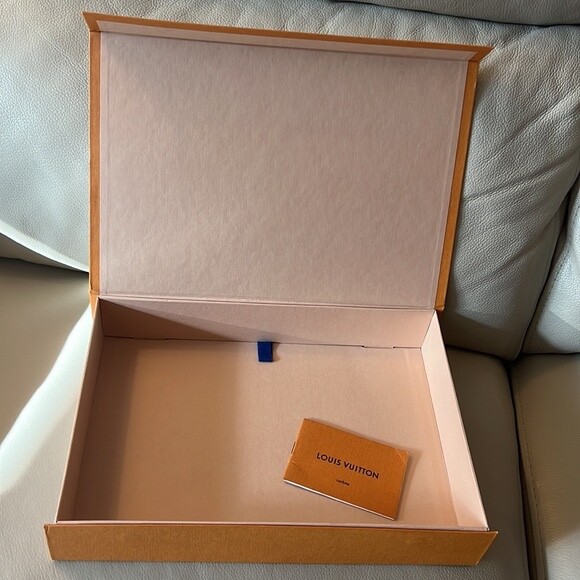 Authentic LOUIS VUITTON LV Gift Box Magnetic Empty Large Box | eBay