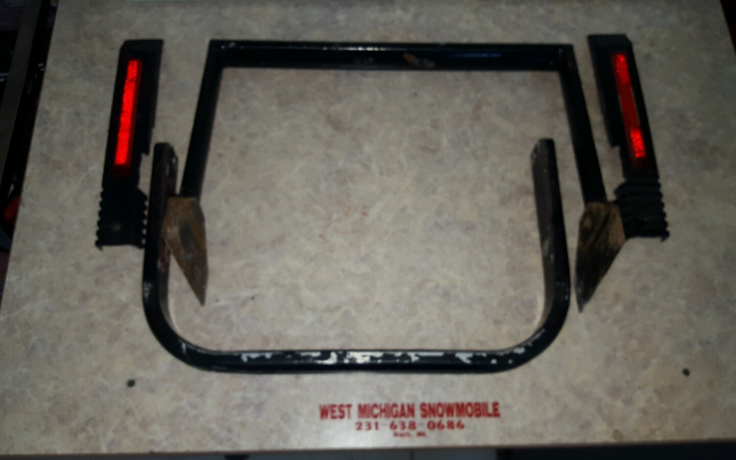 Ice Auger Mount- Snowmobile polaris wedge edge gen 2 skidoo yamaha ice ...