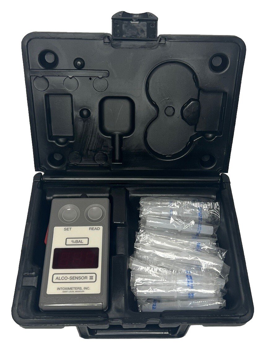 ALCO-SENSOR III Intoximeter Breathalyzer used by Law Enforcement TESTED ...