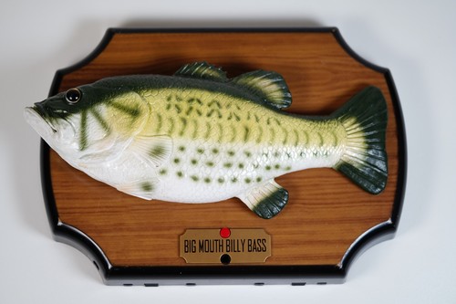 Vintage 1999 Big Mouth Billy Bass Singing Animated Fish Gemmy Tested | eBay