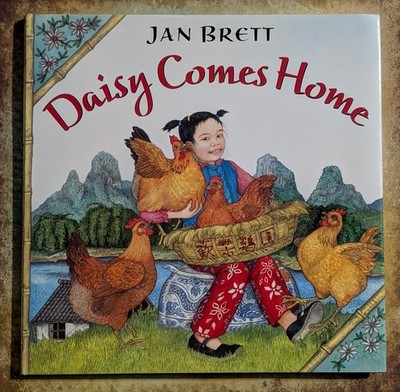Daisy Comes Home - Jan Brett (2002 Children's Book HC DJ) Chinese Hen ...
