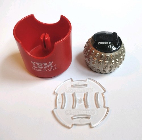 IBM Type Ball Element For Selectric Typewriters With Case 10 Pitch ...
